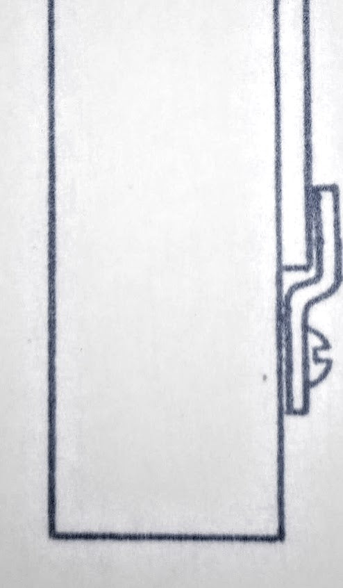 1/8" Offset Panel Clip sku 87000 – Woodworking Plans & Supply by Armor ...