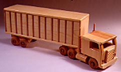 Big Rig Truck Plan sku#126 – Woodworking Plans & Supply by Armor Crafts
