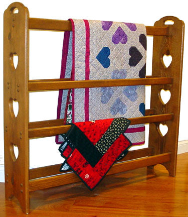 Quilt Rack Plan sku#149 – Woodworking Plans & Supply by Armor Crafts