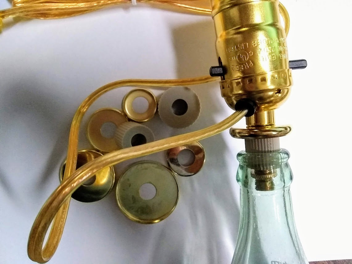 Bottle Lamp Hardware Kit sku#40097 – Woodworking Plans & Supply by ...