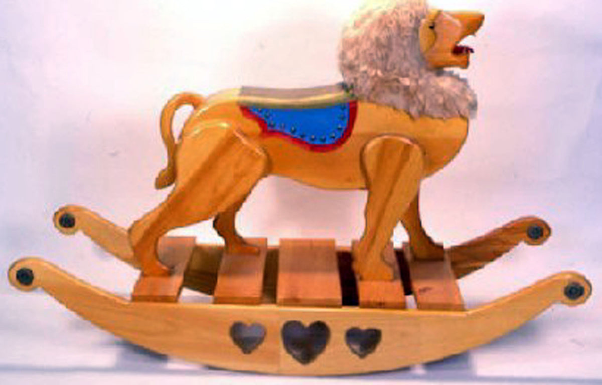 Jungle King Rocking Lion sku 428 – Woodworking Plans & Supply by Armor ...